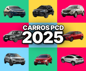 Carros PCD 2025: 10 melhores modelos com valores e infos